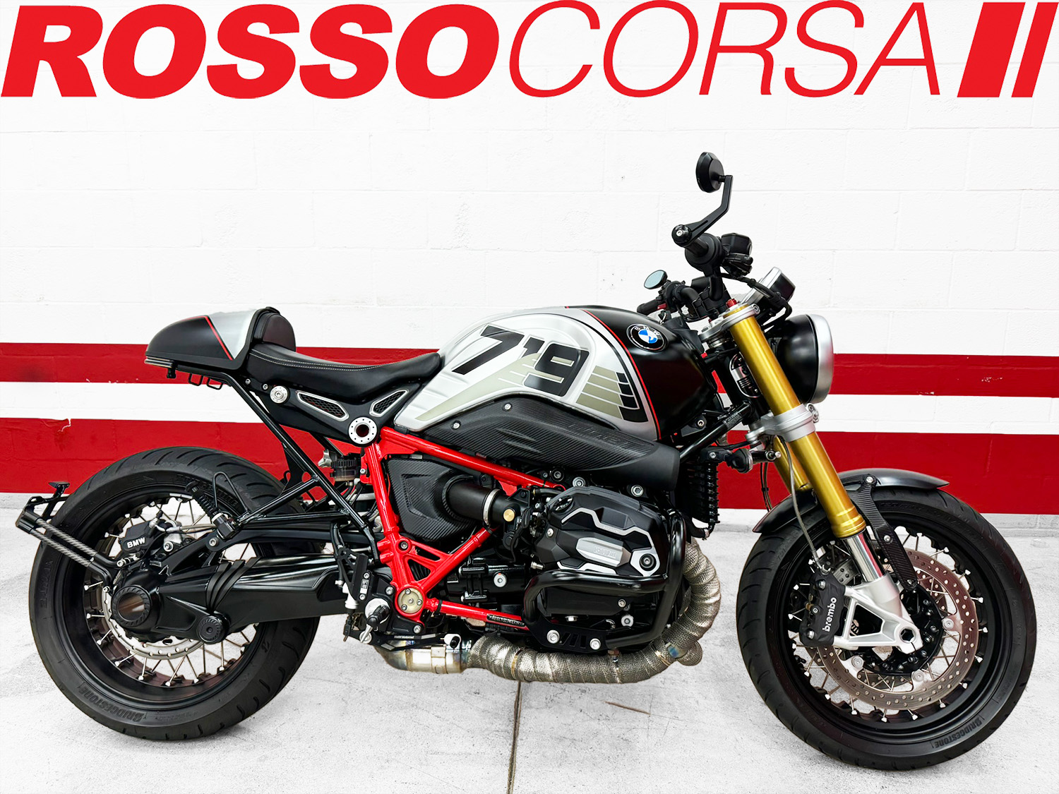 Rosso Corsa Gallery » Bike Inventory » 2021 BMW R nineT Option 719 CUSTOM